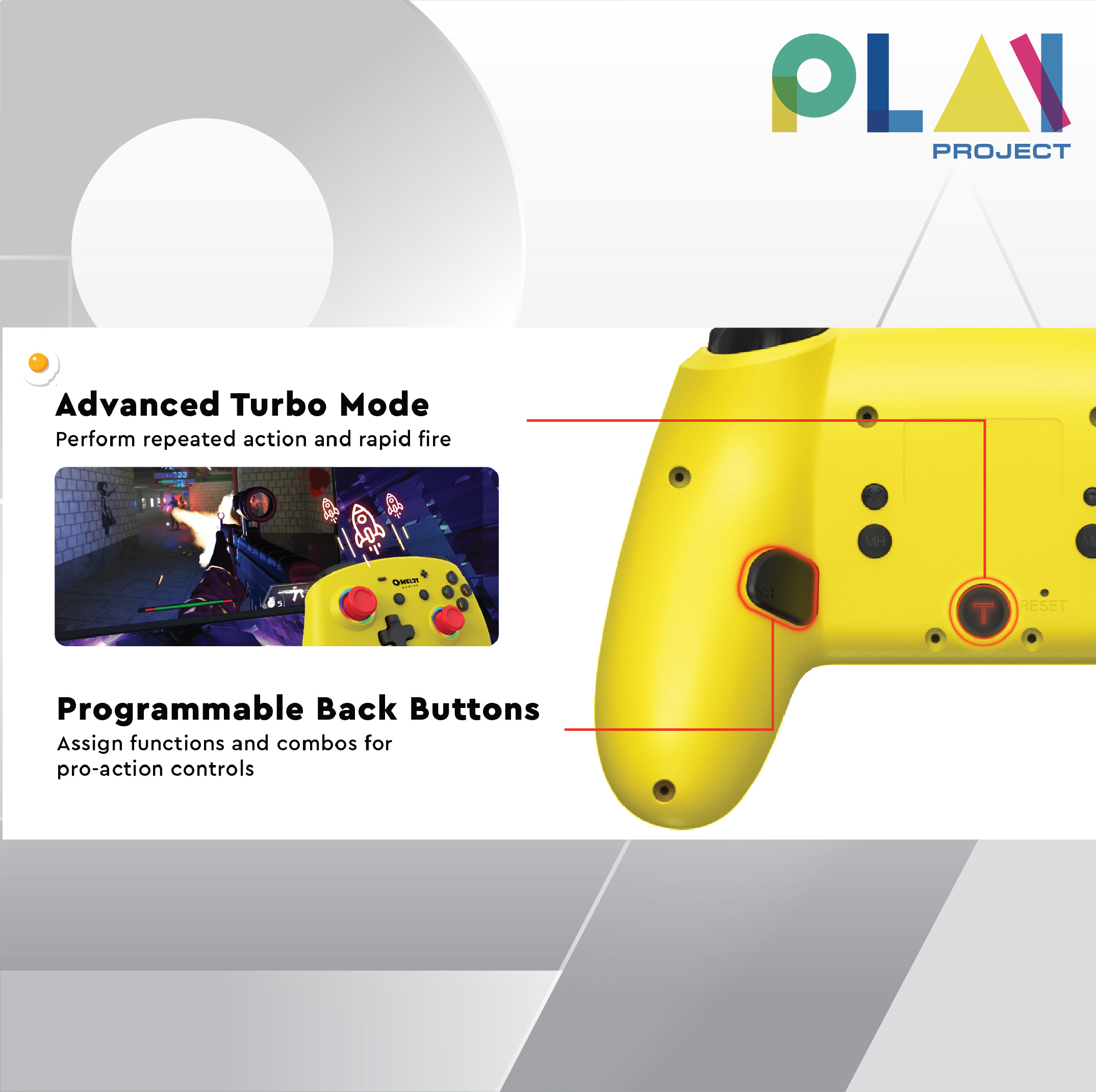 Pre-Order 051023 จอย Omelet Gaming Switch Pro Wireless Controller ...