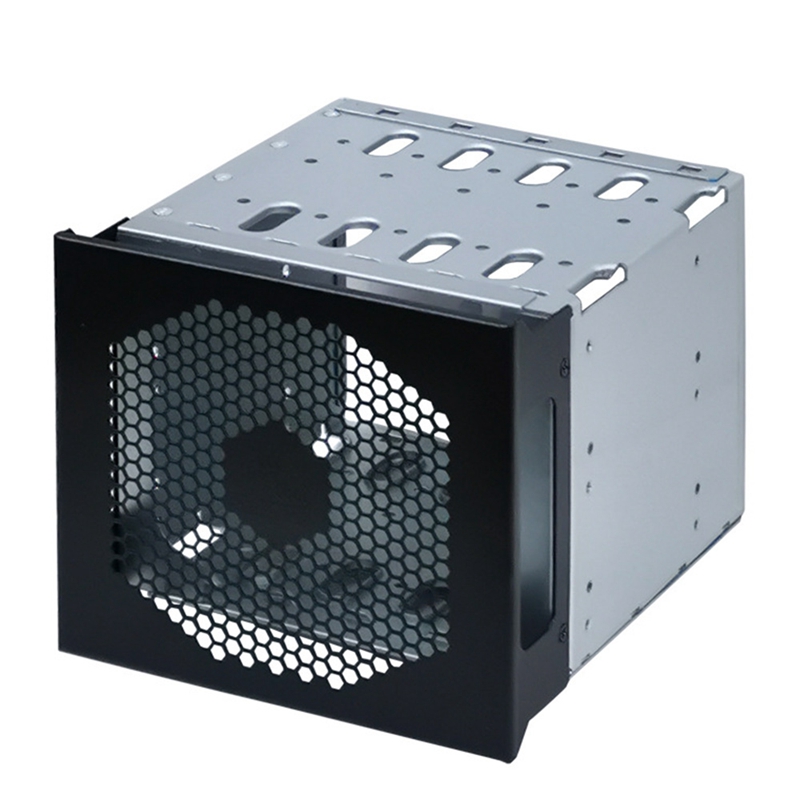 Large Capacity HDD Hard Drive Cage Rack 5.25 Inch to 5X 3.5 Inch SAS ...