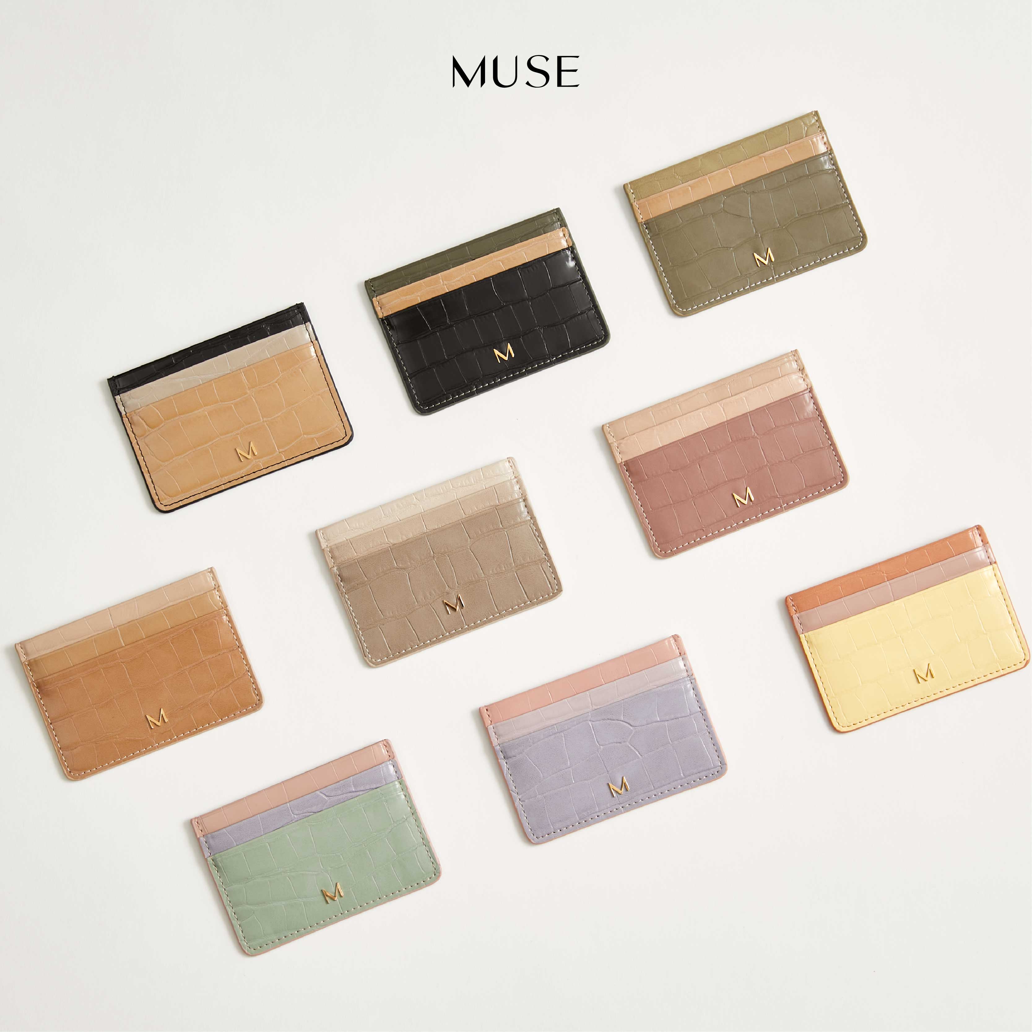 MUSE 3Tone Slim Card Holder - MUSE on the move - ThaiPick