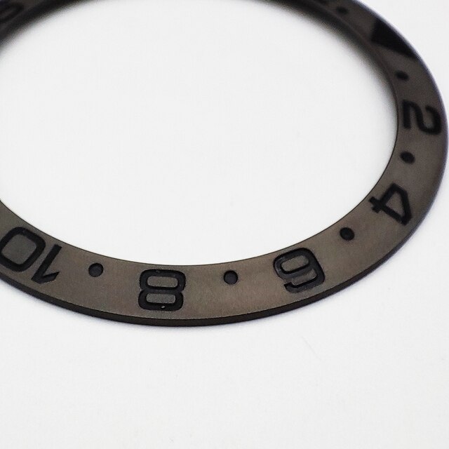 38Mm Watch Ring Frosted Ceramic Bezel Insert Ring For GMT Watch 40Mm ...