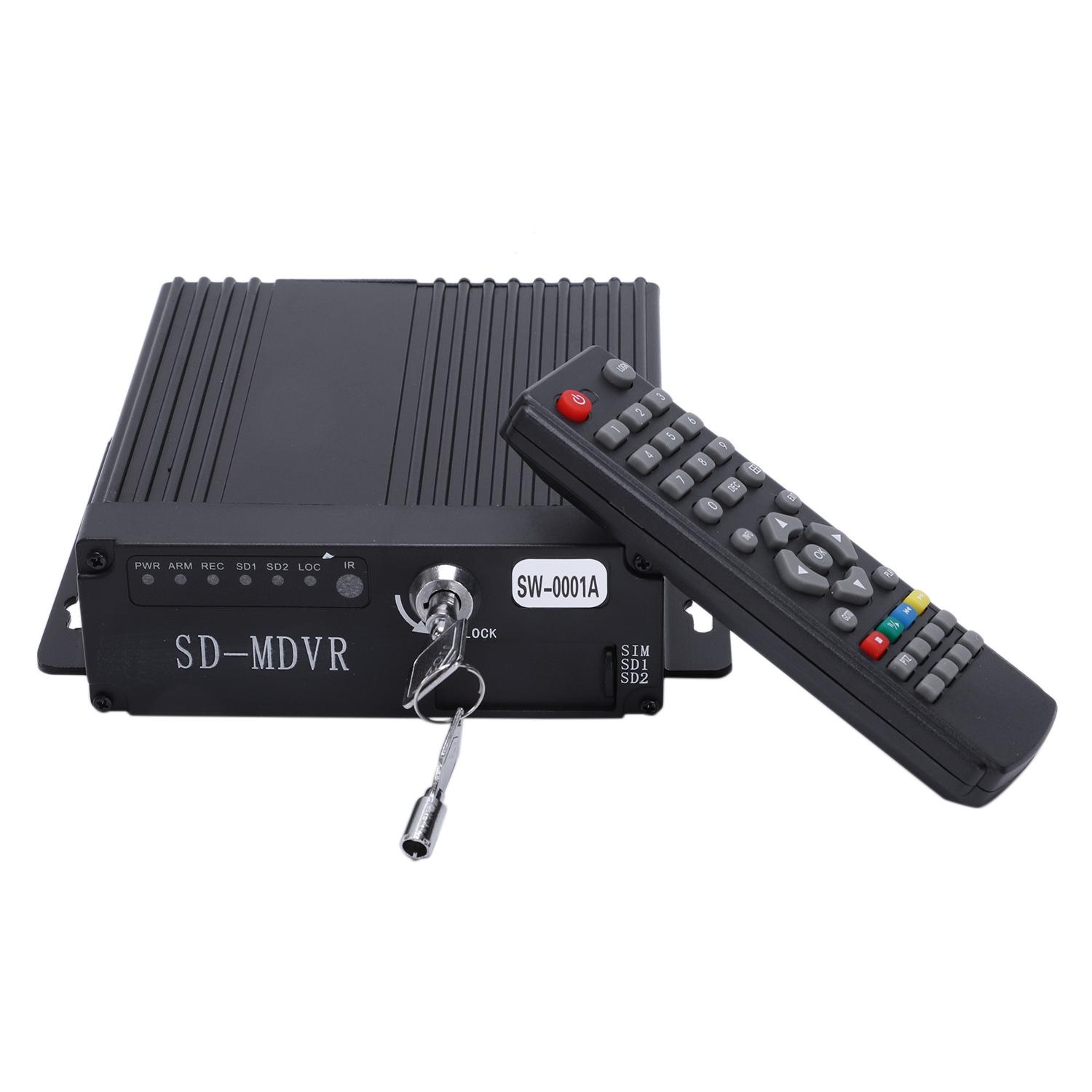 Dvr 4Ch Mini Realtime Car Mobile Dvr Auto Video Recorder Vehicle ...