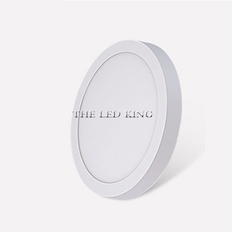 Ultra Thin 12W 18W 24W 36W 48W LED Circular Panel Light Surface Mounted led ceiling light 85 ...