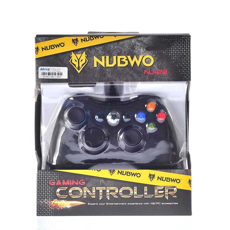 NUBWO nj-29 จอยเกมส์ Joy Xbox 360 ใช้กับคอมได้เครื่อง xbox ได้ | Lazada ...