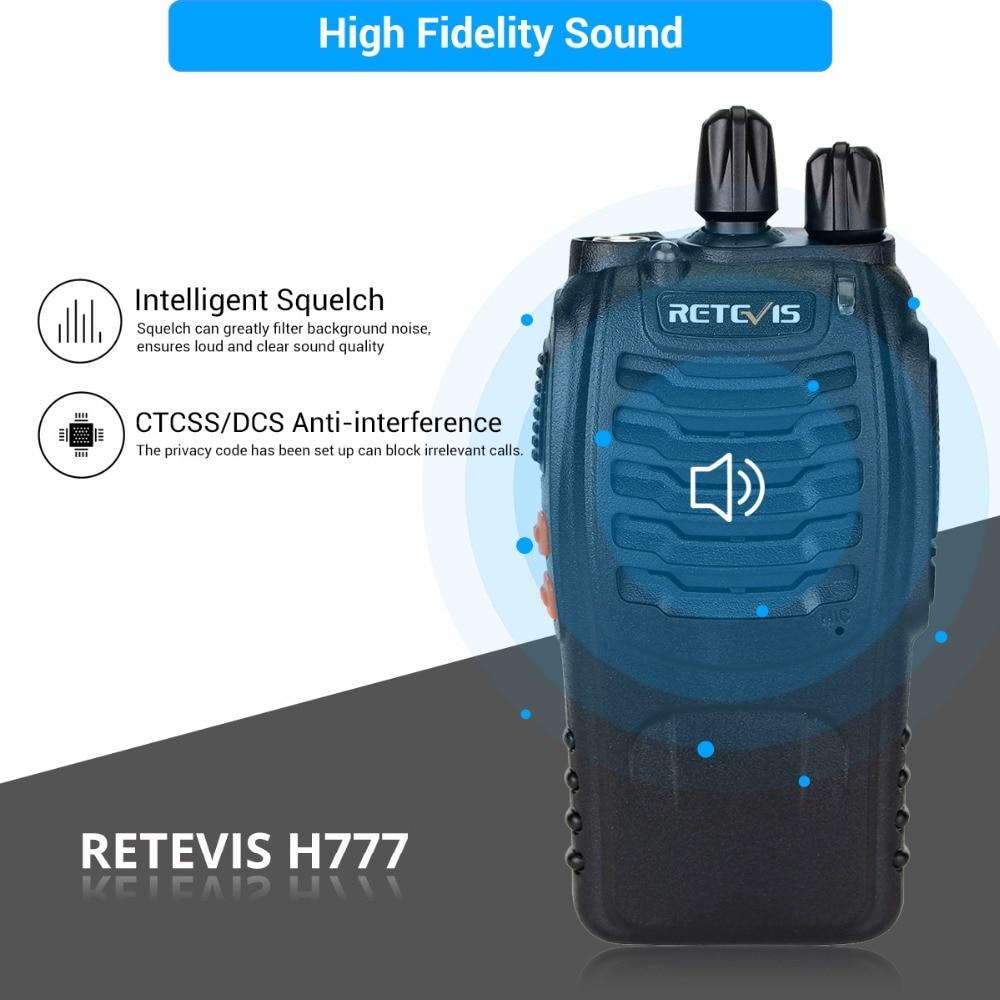 Retevis H777】วิทยุสื่อสาร Professional Walkie Talkie USB Two-way Radio ...