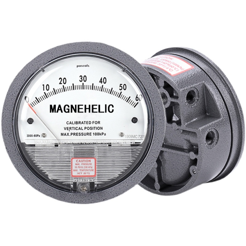 ┇♣ Clean room micro differential pressure table is negative pressure air pressure table purify ...