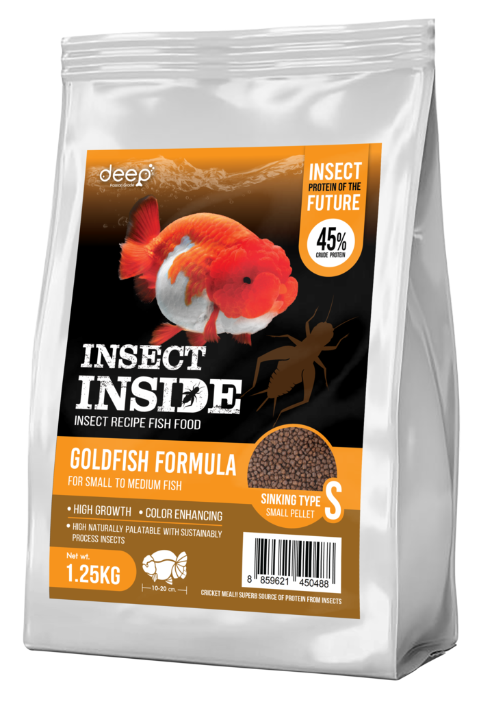 Deep Insect Inside อาหารปลาทองทุกสายพันธุ์ สูตรเร่งโต&เร่งสี หอมมาก ทาน ...