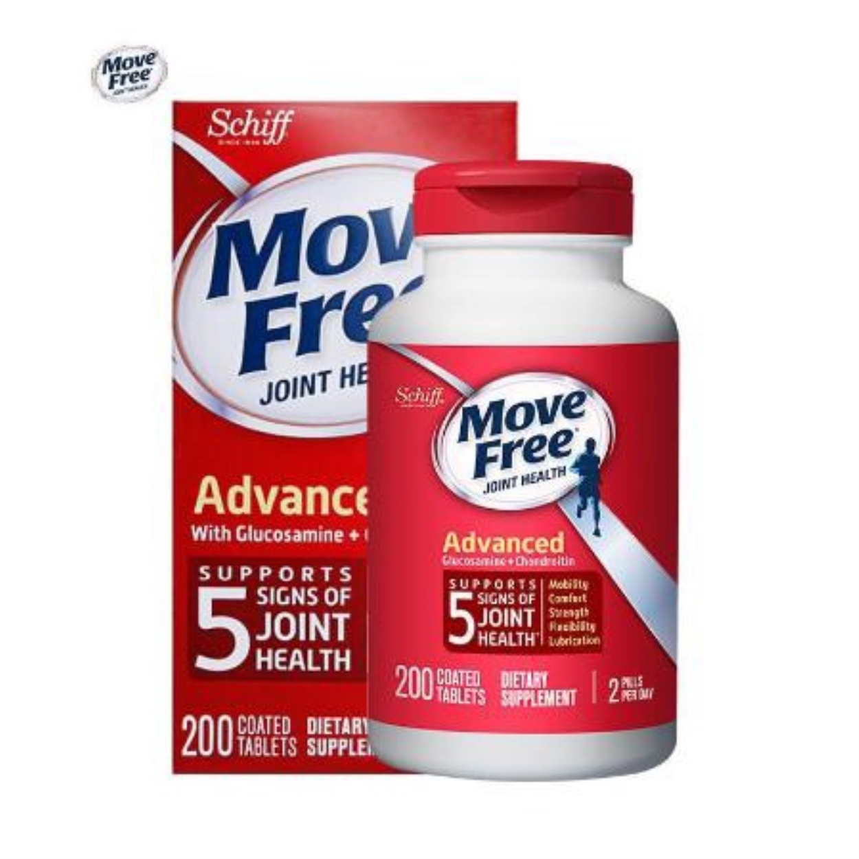 NEW 🚚พร้อมส่ง🔥 MoveFree Ultra Triple Action (Schiff) มูฟฟรี อาหารเสริมบำรุงไขข้อ Schiff Move ...