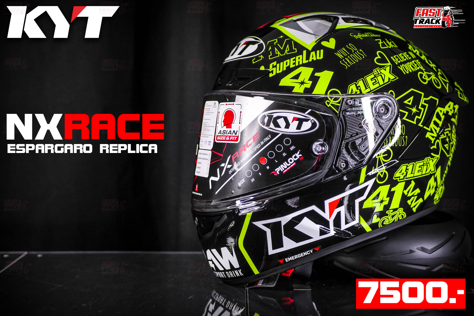 KYT HELMET หมวกกันน็อค รุ่น NX RACE | Lazada.co.th