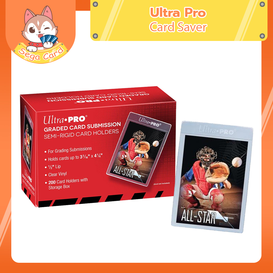 [Ultra Pro] Card Saver - ซองใส่การ์ดแบบใส เหมาะสำหรับกาารส่งตัด Grade ...