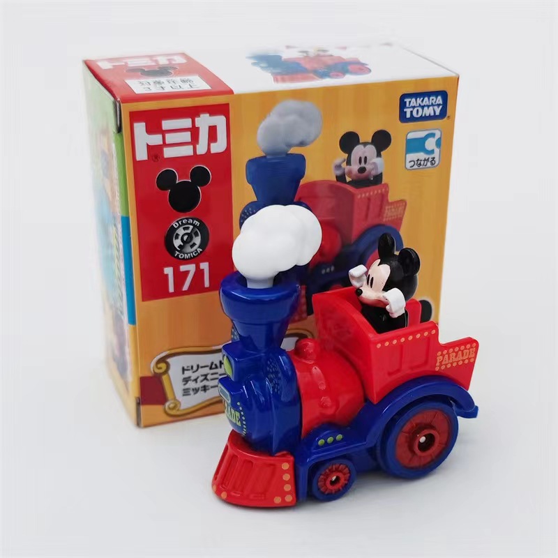 TOMY Cartoon Car Mickey Train-Head Dumbo Sullivan Cruise Car Simulation ...