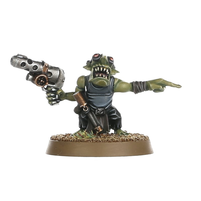 BSFพร้อมส่ง Warhammer 40K ORKS RUNTHERD AND GRETCHIN โมเดลเกมสนามจำลอง ...