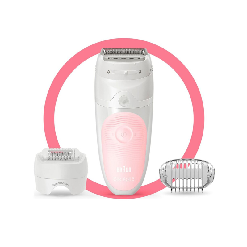 Braun Silk-epil 5 SE5-620 Electric Epilator for Women Gentle Hair ...