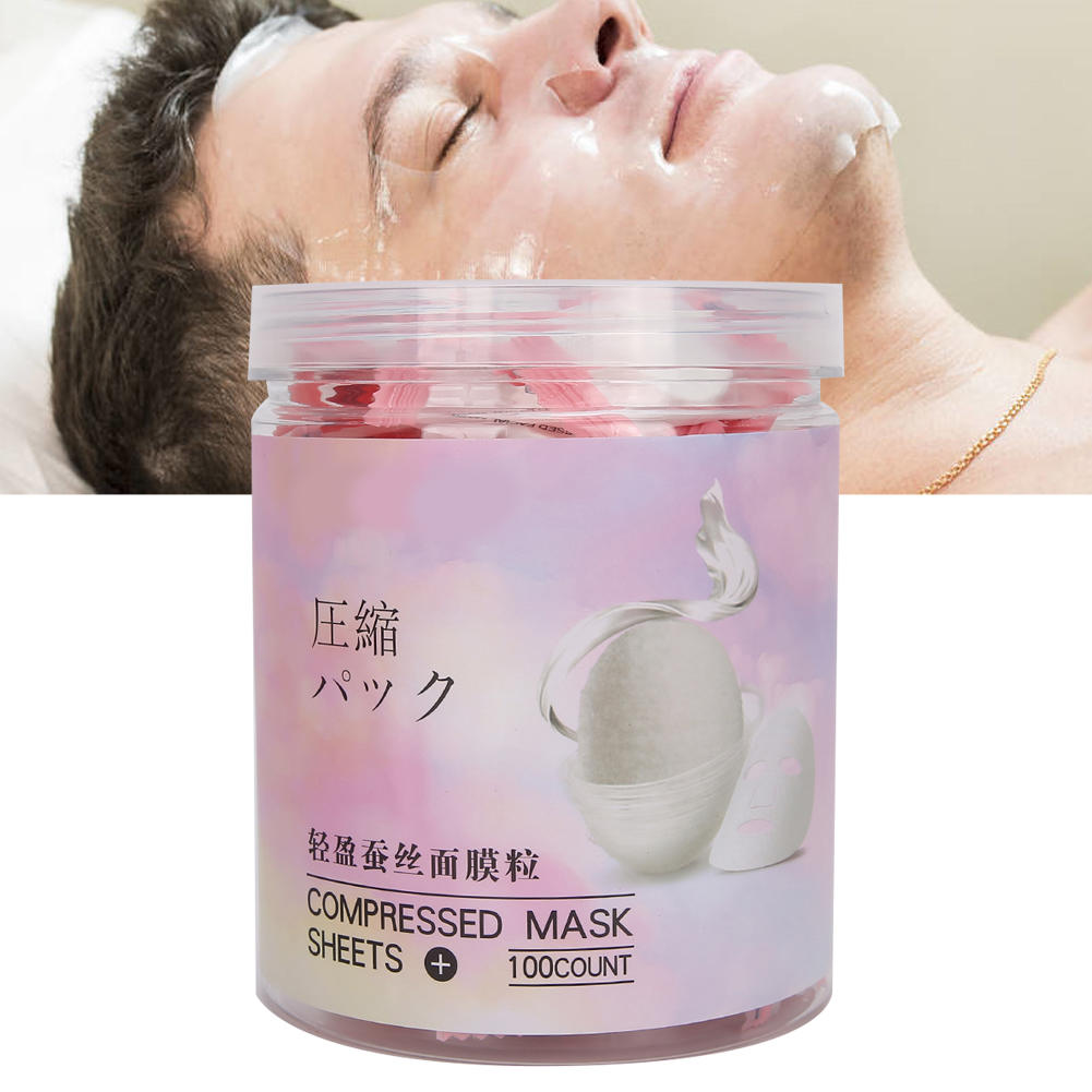 100 pcs compressed patch for wet pack, disposable moisturizing paper ...