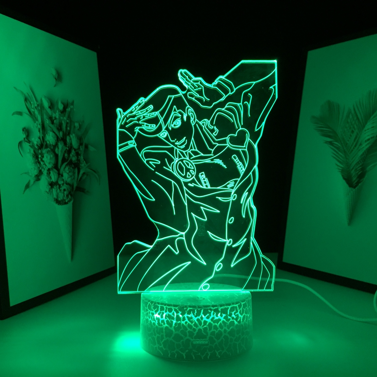 Higashikata Josuke LED Night Light for Bedroom Decor Birthday Gift ...