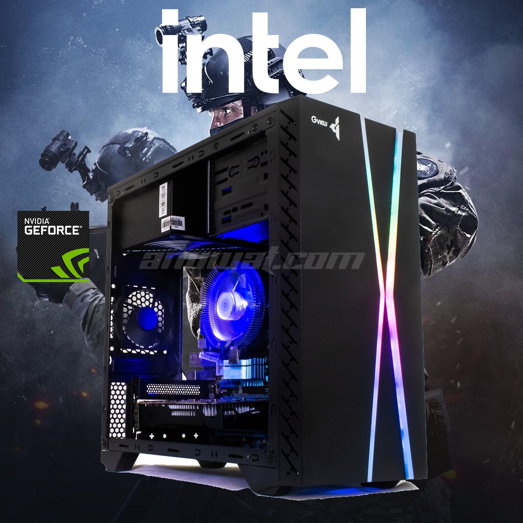 คอมพิวเตอร์เล่นเกมส์- Intel Core I5-9400F RAM 16GB GTX-1050 - Anuwatcom ...