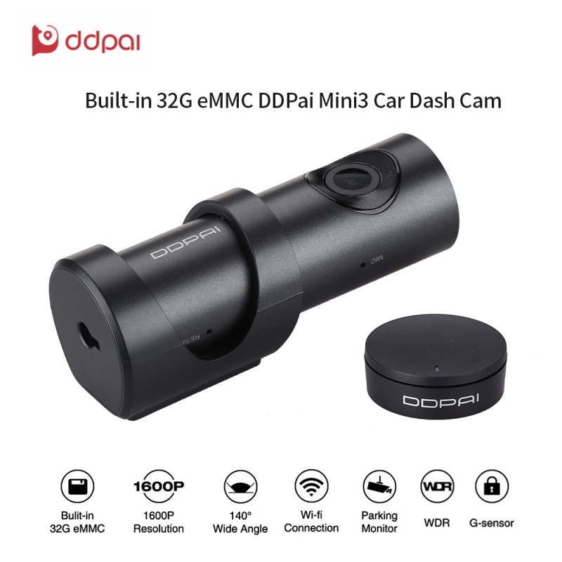 กล้อง DDPAI MINI 3 กล้องบันทึกหน้ารถยนต์ - imuki electronics - ThaiPick