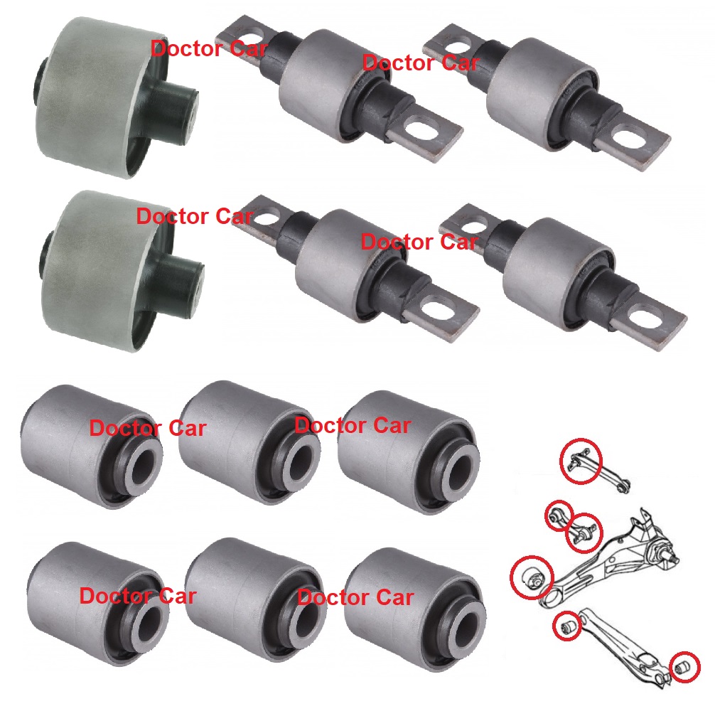 Doctor Car Rear Lateral Control Arm Track Rod Axle Bushing For ...