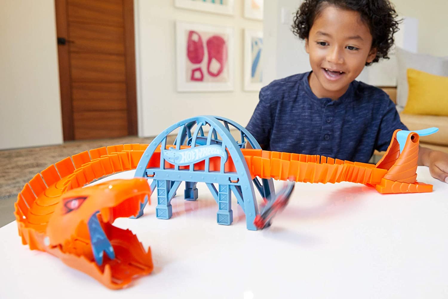 Hot Wheels Viper Bridge Attack Play Set ฮอตวีลส์ เพลย์เซ็ต พาหนะจำลอง ...