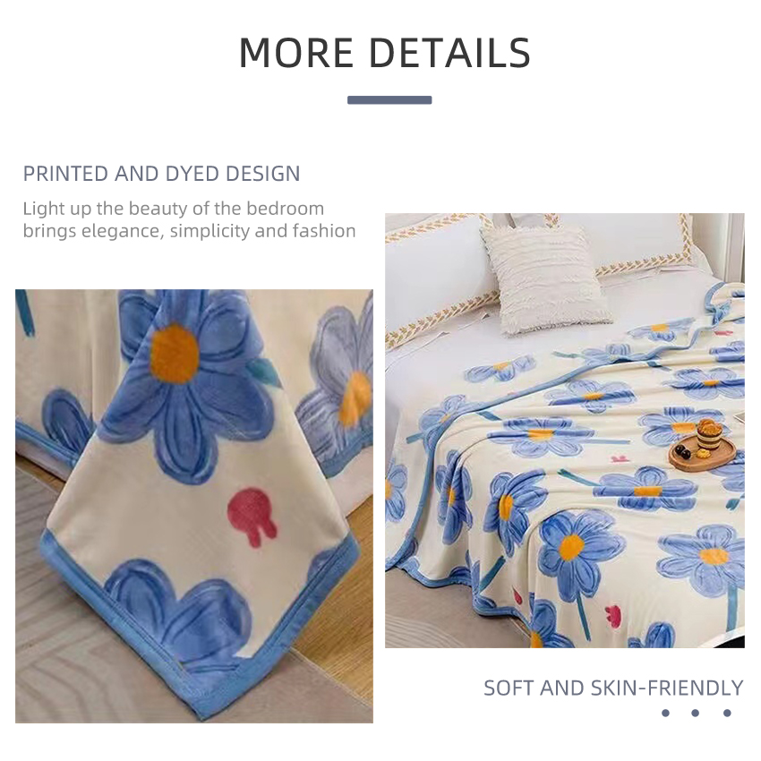 Cloud dreams ผ้าห่มนาโน 6ฟุต 6.9ฟุต flannel blanketsผ้าห่ม ขนาด180x200ซม 200x230ซม สําหรับโซฟา ...