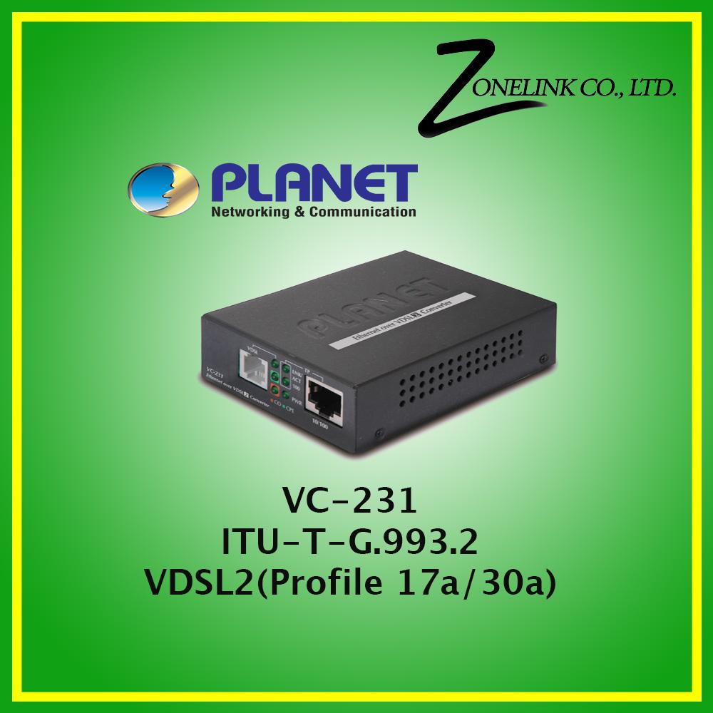 VC-231 Ethernet over VDSL2 Converter (Profile 30a) | Lazada.co.th
