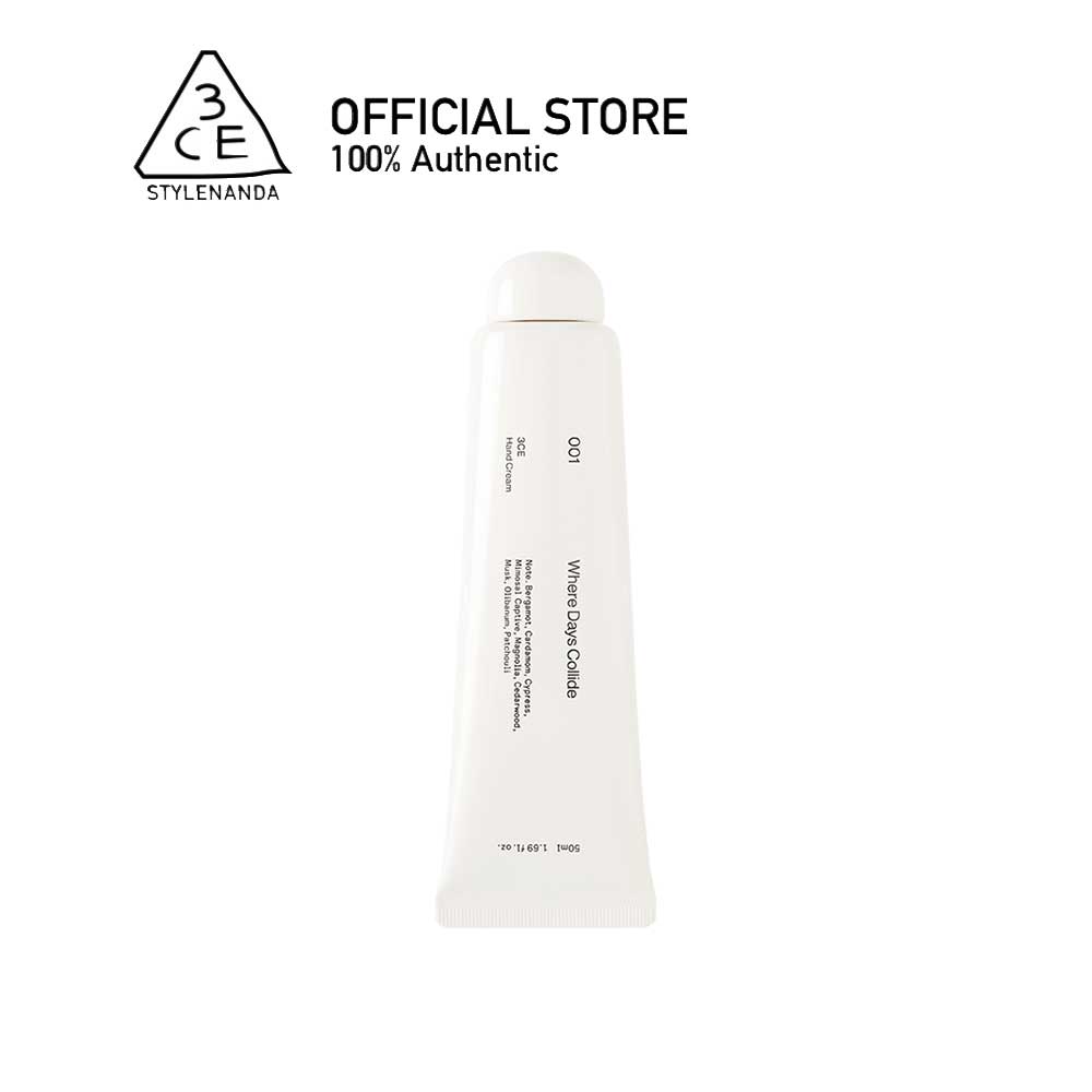 3CE WHERE DAYS COLLIDE HANDCREAM 50 ML ทรีซีอี แวร์ เดย์ คอไลด์ แฮนด์ ...