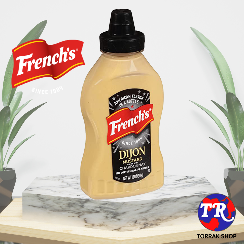 French’s Dijon Mustard เฟร้นซ์ ดีจอง มัสตาร์ด 340g. | Lazada.co.th