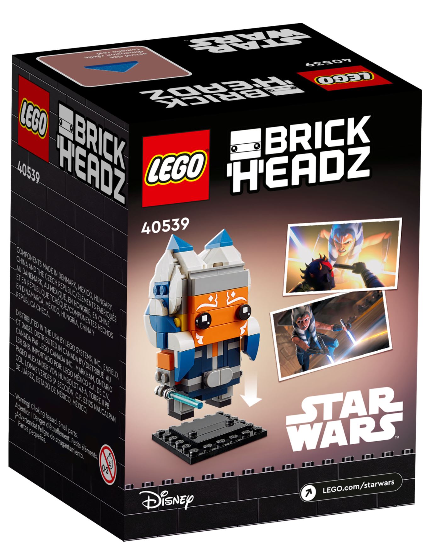 LEGO BrickHeadz Star Wars Ahsoka Tano 40539 - NT979 - ThaiPick
