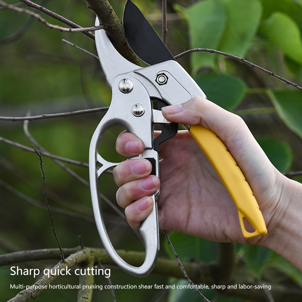 Garden Pruning Shear High Carbon Steel Pruning Shears Cutter Gardening ...