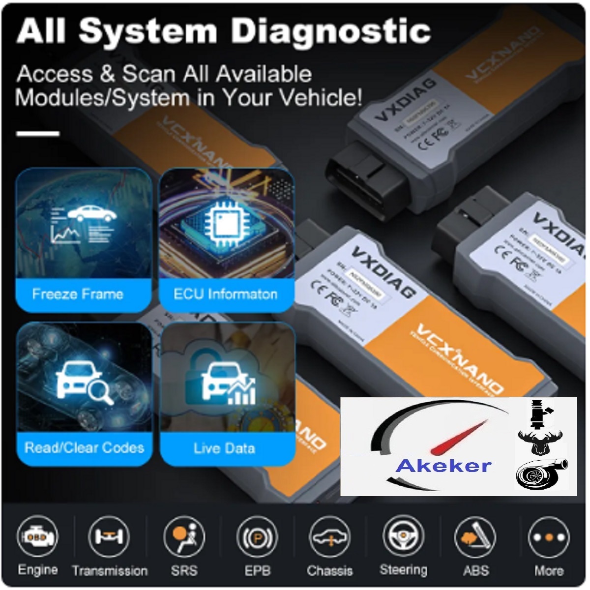 VXDIAG j2534 ECU Programming VCX NANO NX300 For VOLVO 2014D Dice Coding ...