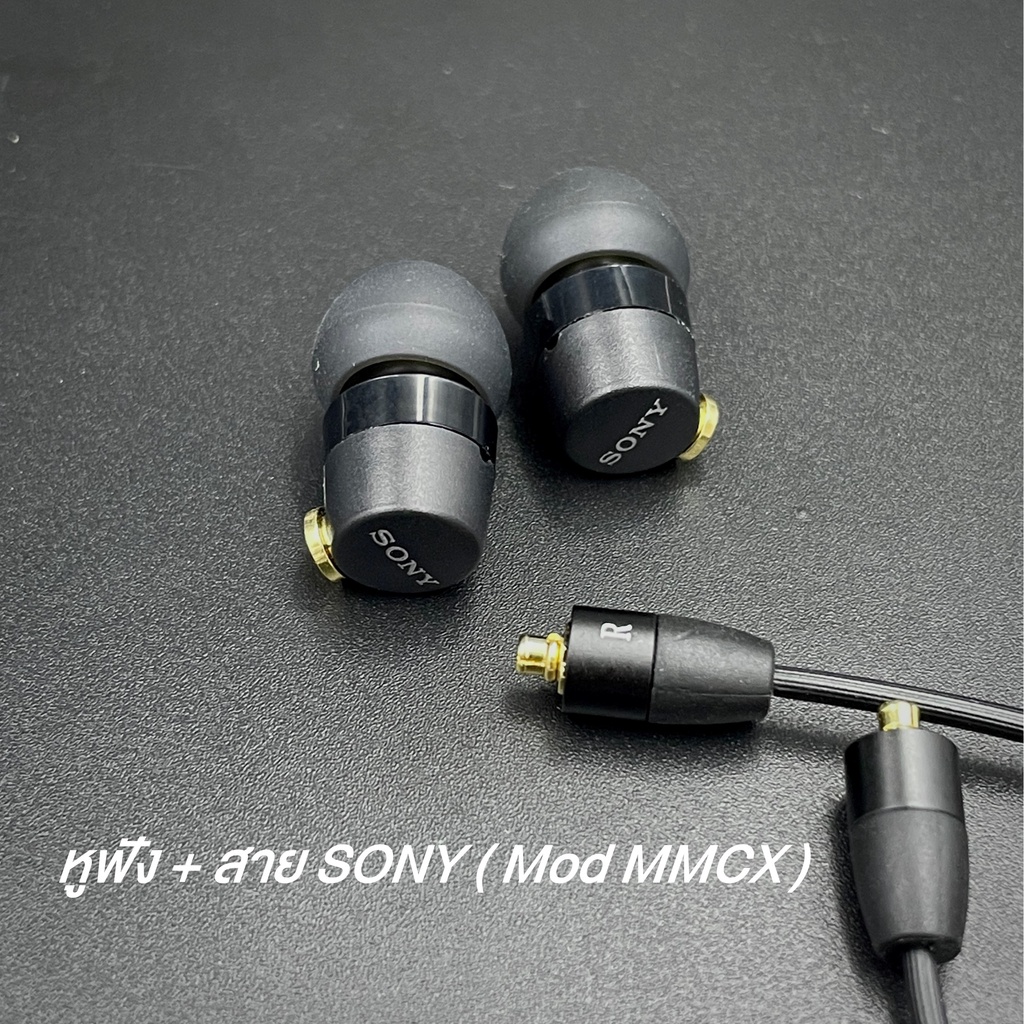 หูฟัง SONY MH750MH755 mmcx Modify mmcx ของแท้ 100 ไดร์เวอร์เดิม 100 หู ...