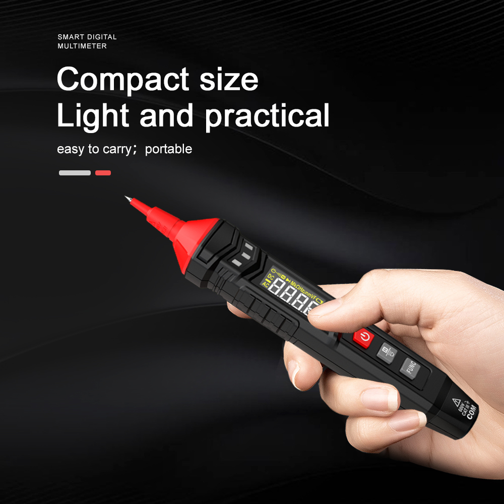HABOTEST HT121 Pen Type Digital Multimeters Smart Handheld Multi-meter ...