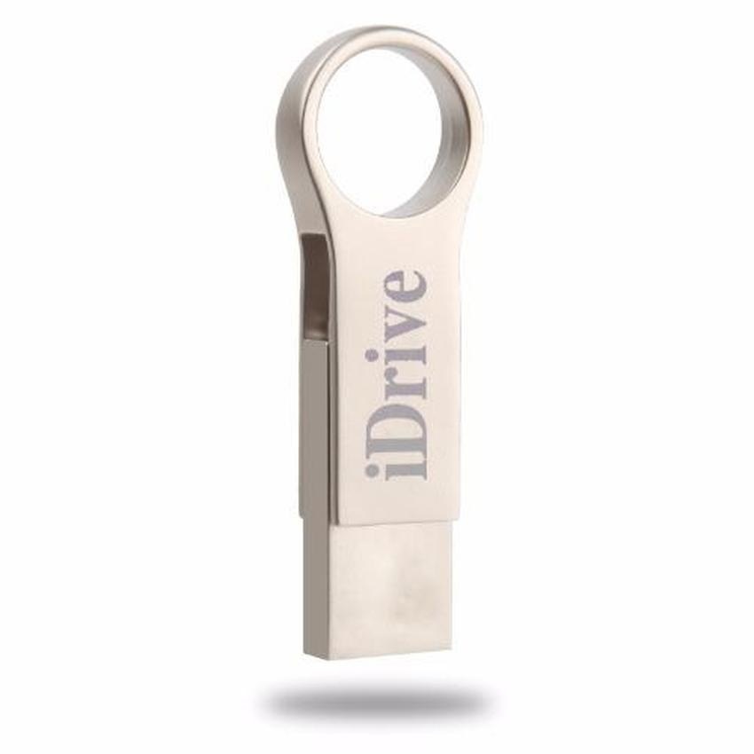 iDrive iDiskk Pro LX-814 128GB USB 2.0 แฟลชไดร์ฟสำรองข้อมูล iPhone,IPad ...