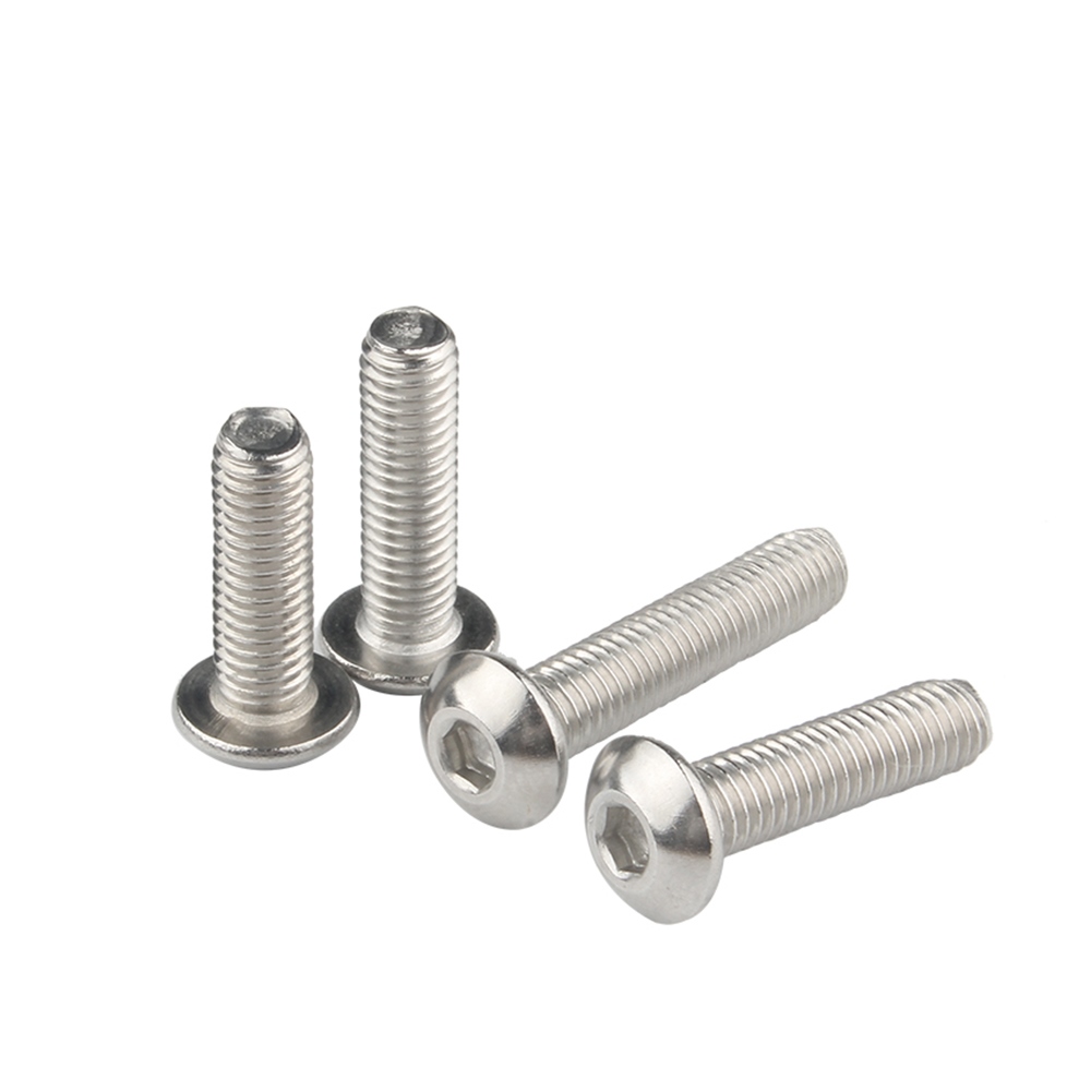 Hex Button Socket Head Cap Screw Metric Thread Allen Bolt Black Grade ...