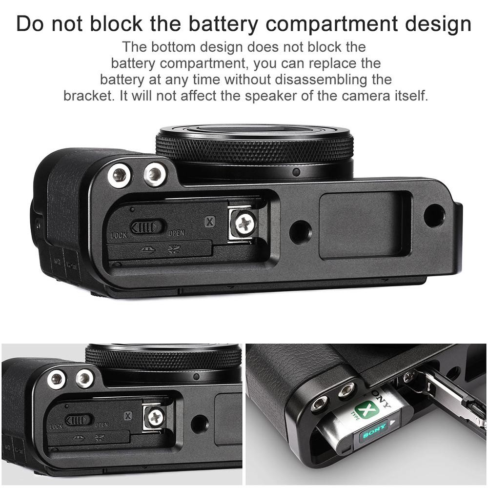 (พร้อมส่ง) UURig L Plate Bracket Hand Grip สำหรับ Sony RX100 VII ( และสามารถใช้ได้ทั้ง M3-M6 ...