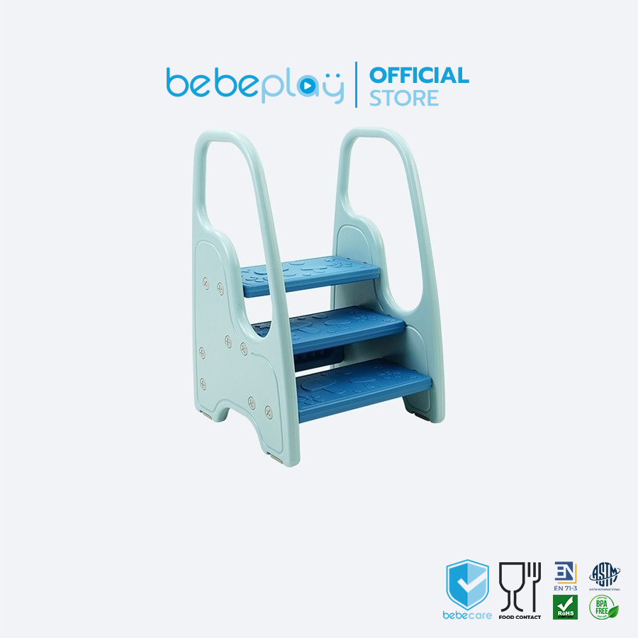 Bebeplay สตูลบันได Step Kid รุ่น 3 Step สำหรับเสริมทักษะ ช่วยเหลือ ...