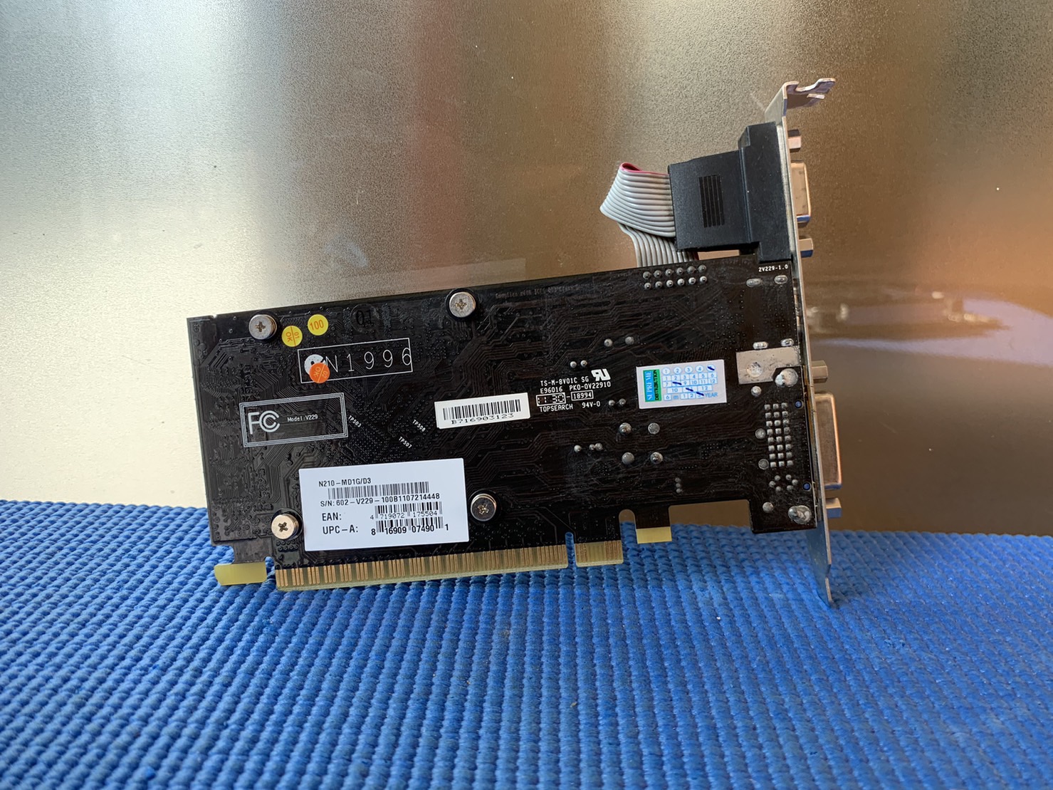 การ์ดจอ MSI Nvidia GeForce GT210 1GB DDR3 64Bit สวยๆพร้อมใช้งาน (สินค้า ...