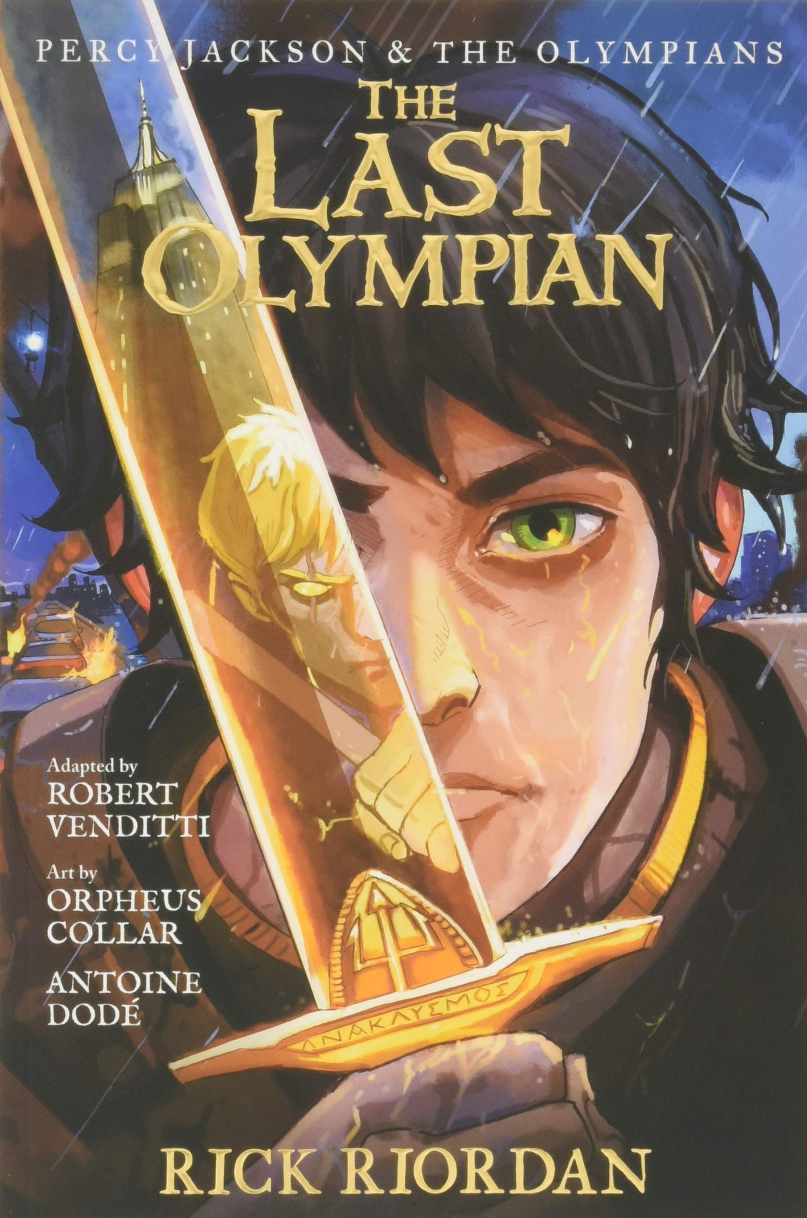Percy Jackson and the Olympians the Last Olympian: the Graphic Novel ...