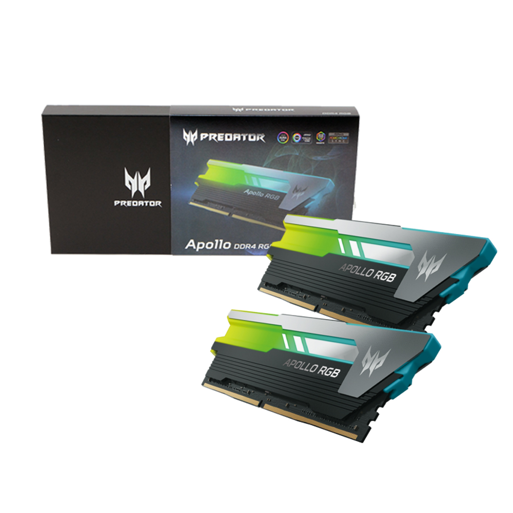Ram 16GB (8Gx2) DDR4 3200MHz Acer Predator Apollo RGB AuraSync For PC ...