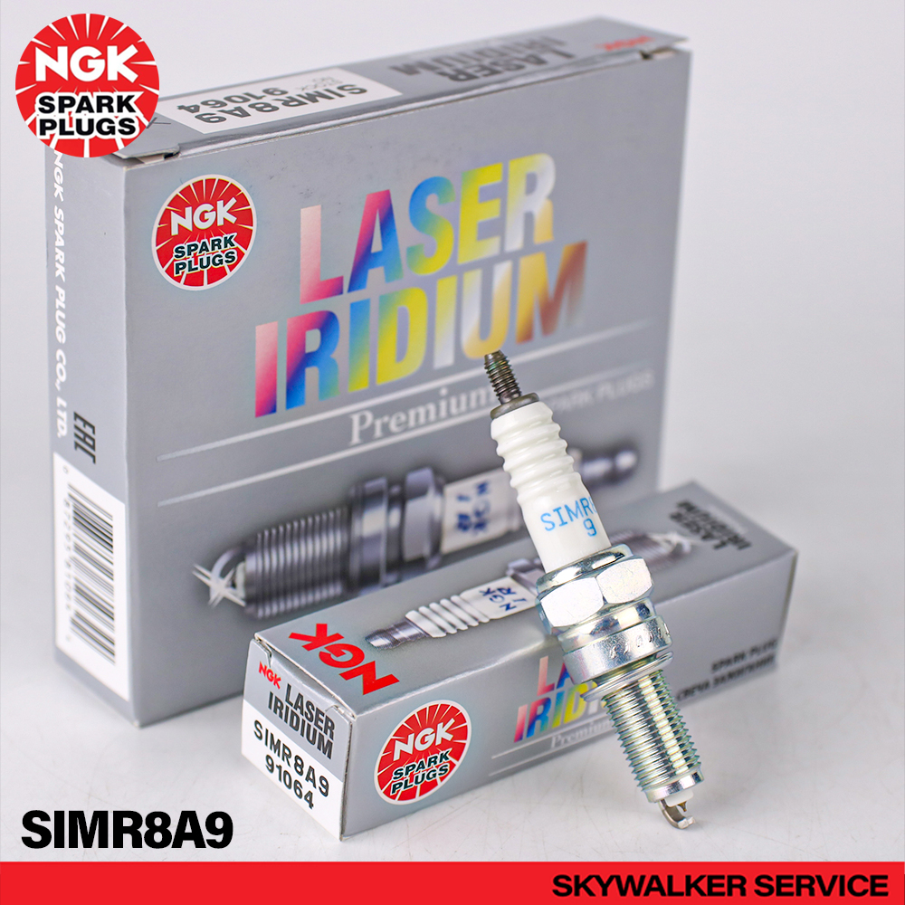 หัวเทียน NGK Laser Iridium SIMR8A9 ใช้กับรุ่น Zoomer X ADV150 PCX15018 ...