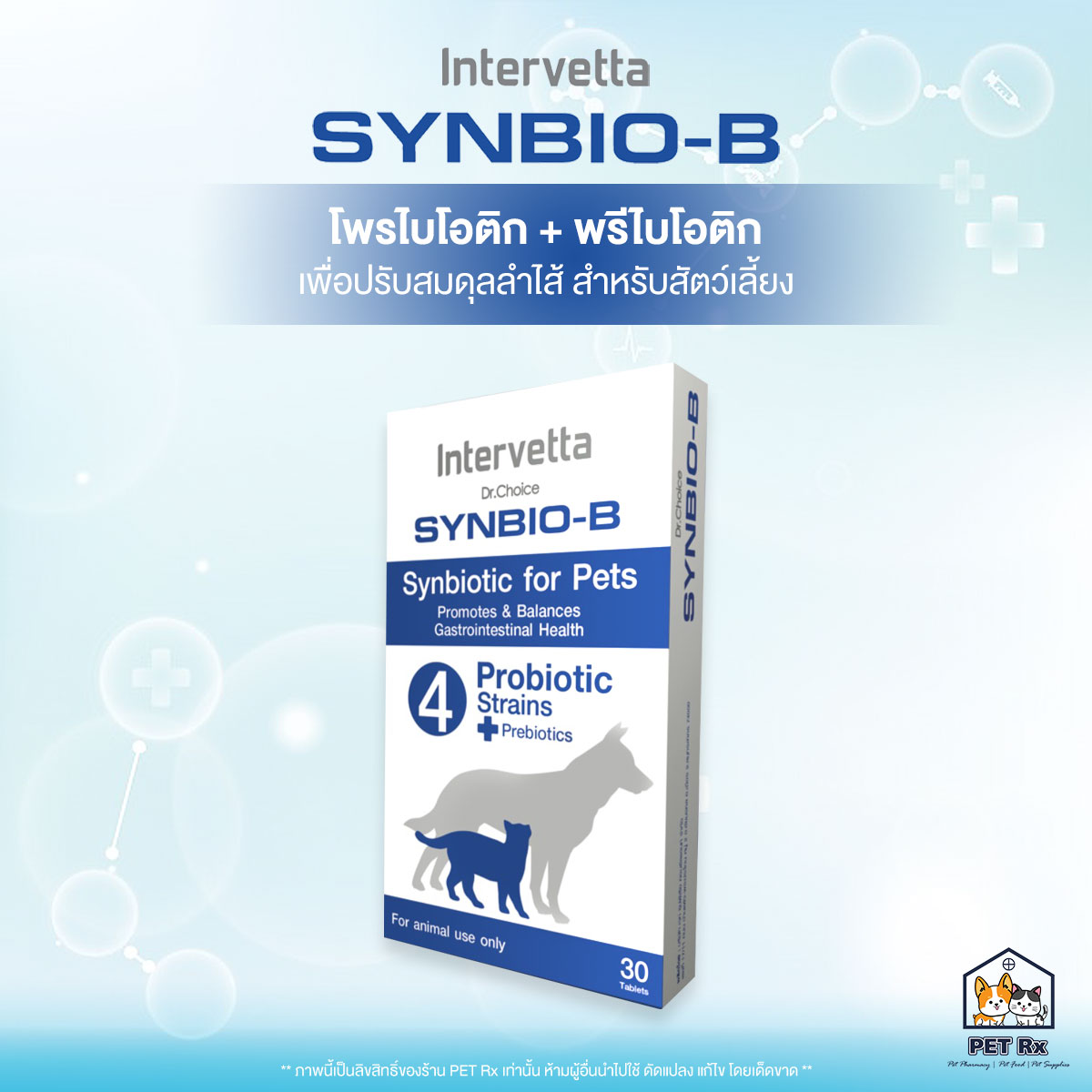 SYNBIO-B [แท้💯] โพรไบโอติก + พรีไบโอติก เพื่อปรับสมดุลลำไส้และทางเดิน ...