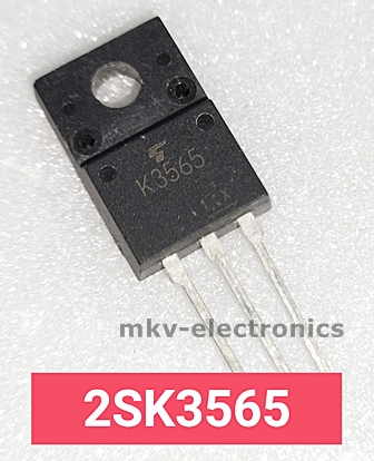 (1ตัว) K3565 2SK3565 MOSFET N-Channel 900V 5A TO-220FP - mkve - ThaiPick