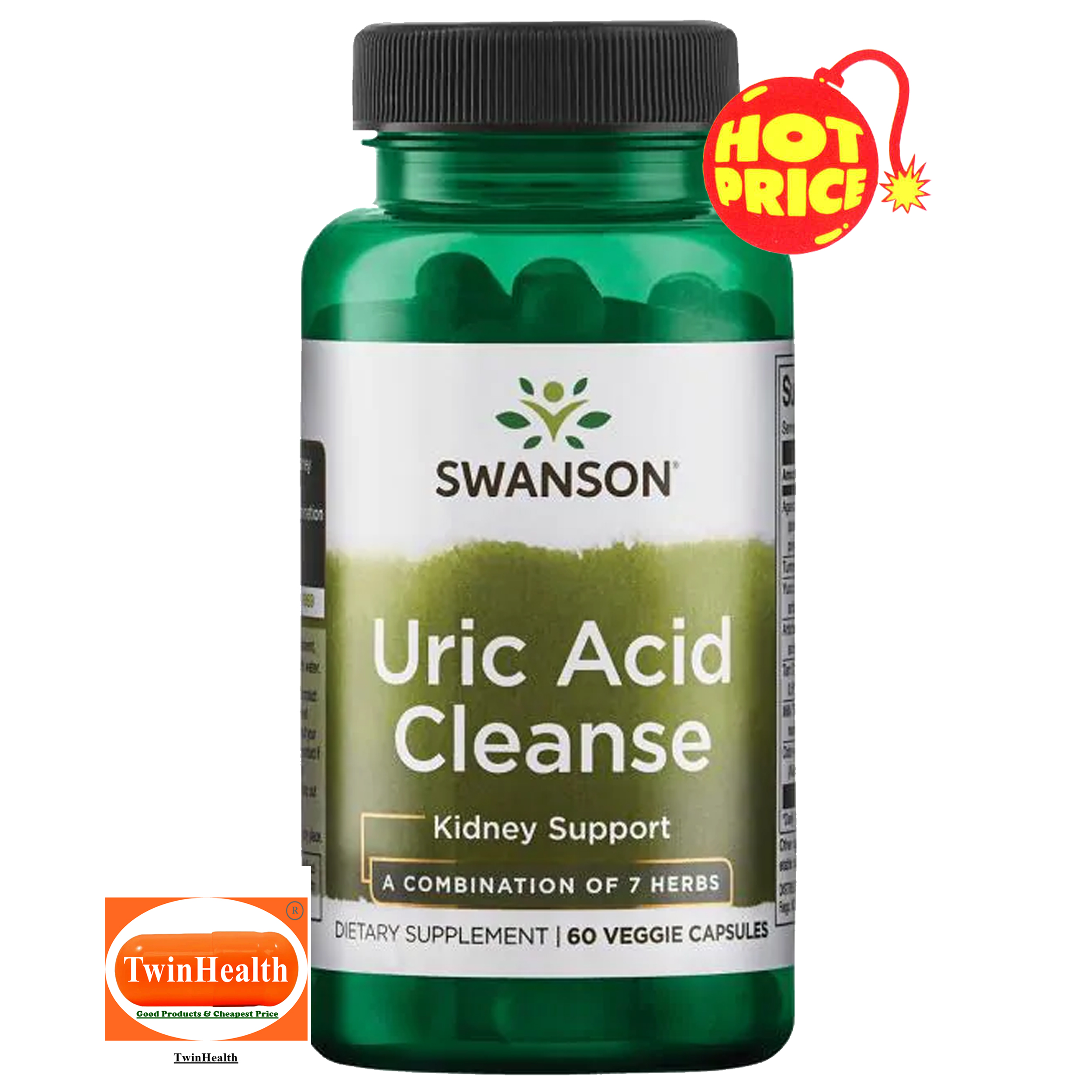 Swanson Ultra Uric Acid Cleanse / 60 Veg Caps | Lazada.co.th