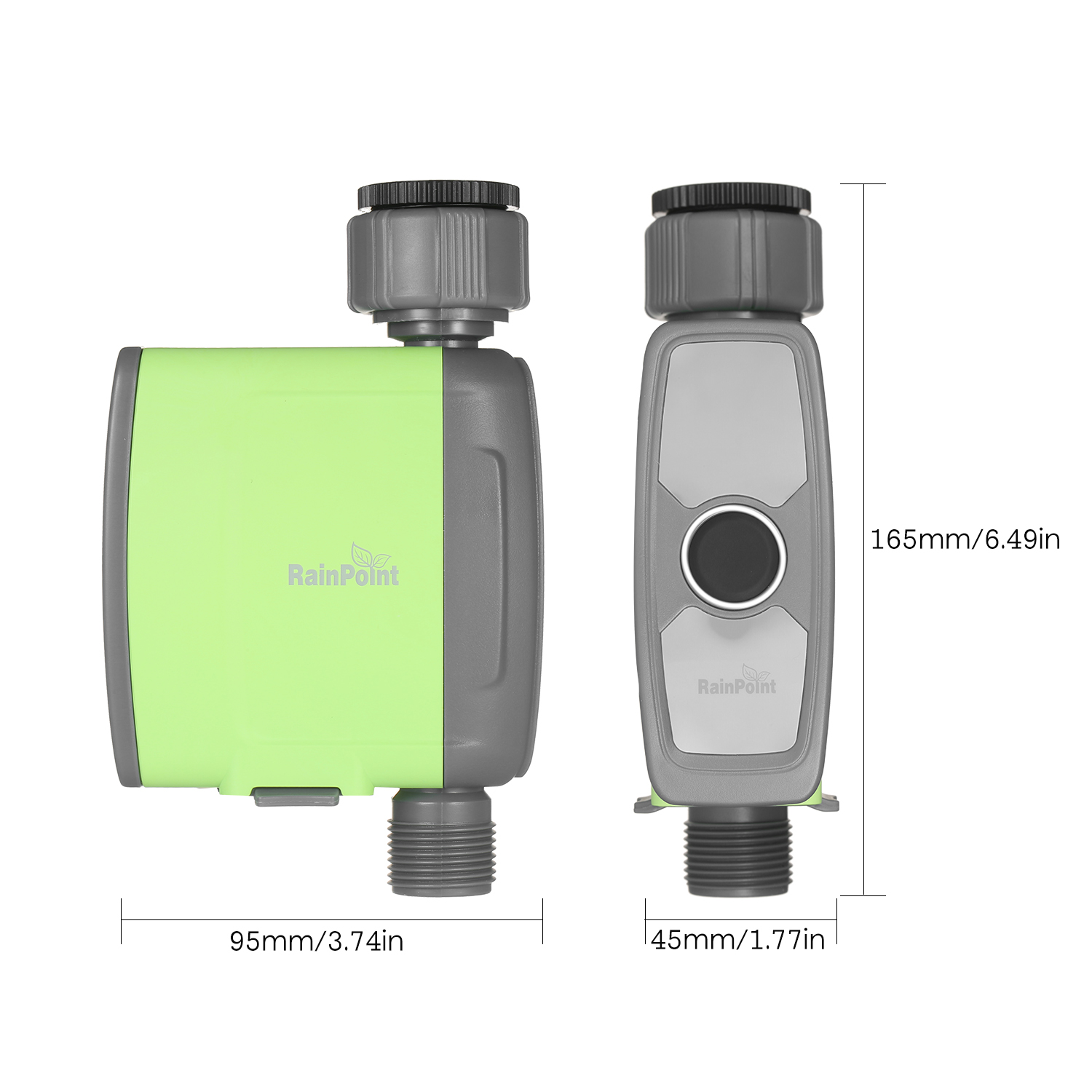 BT App Control Soil Temperature Moisture Sensor Meter Irrigation Soil ...