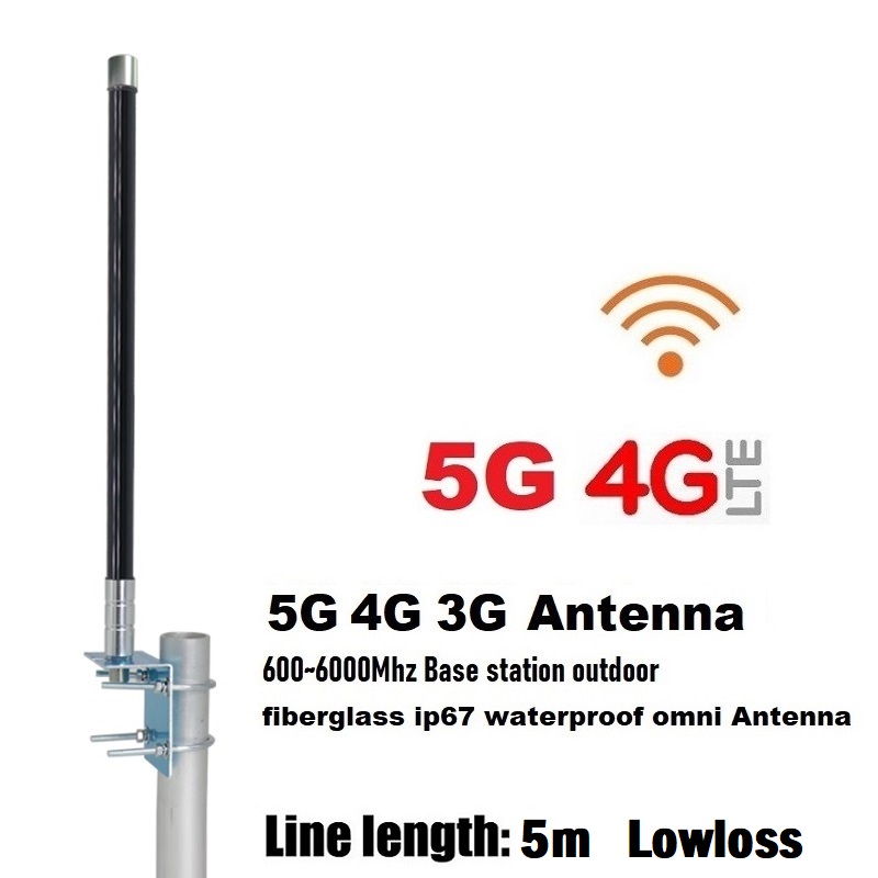 เสาอากาศ 5G 4G 3G Outdoor Antenna long range Directional 8dBi full band 3G 4G 5G | Lazada.co.th