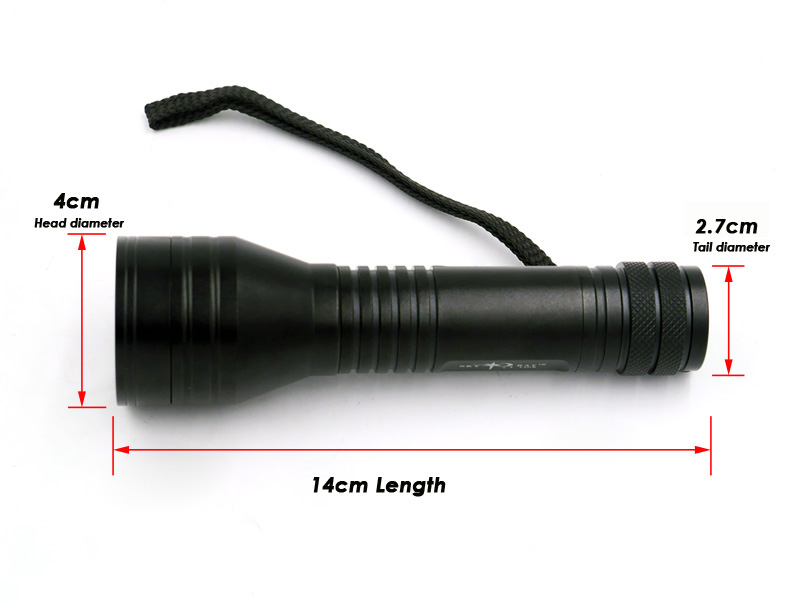 Wholesale Sky ray 1JC8 CREE XM-L2 U3 LED 5 Mode 1800lumen High power ...