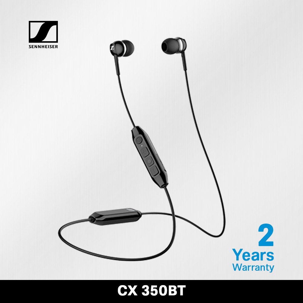 Sennheiser หูฟังไร้สายแบบอินเอียร์ รุ่น CX 350BT - BuckJones - ThaiPick