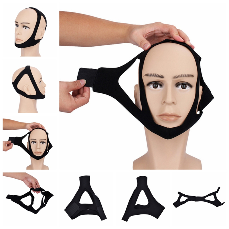 longshen New Anti Snore Stop Snoring Sleep Apnea Strap Belt Jaw ...