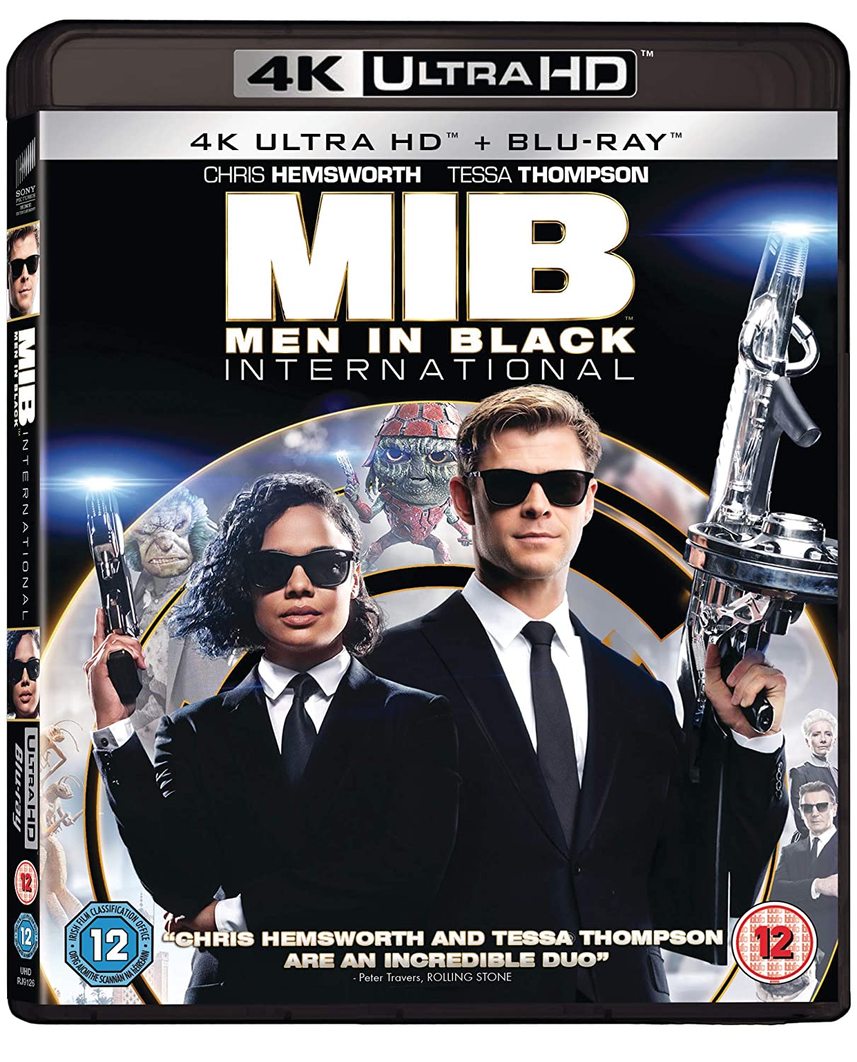 Men In Black International เอ็มไอบี หน่วยจารชนสากลพิทักษ์โลก (4K Ultra HD + Blu-ray + Blu-ray ...