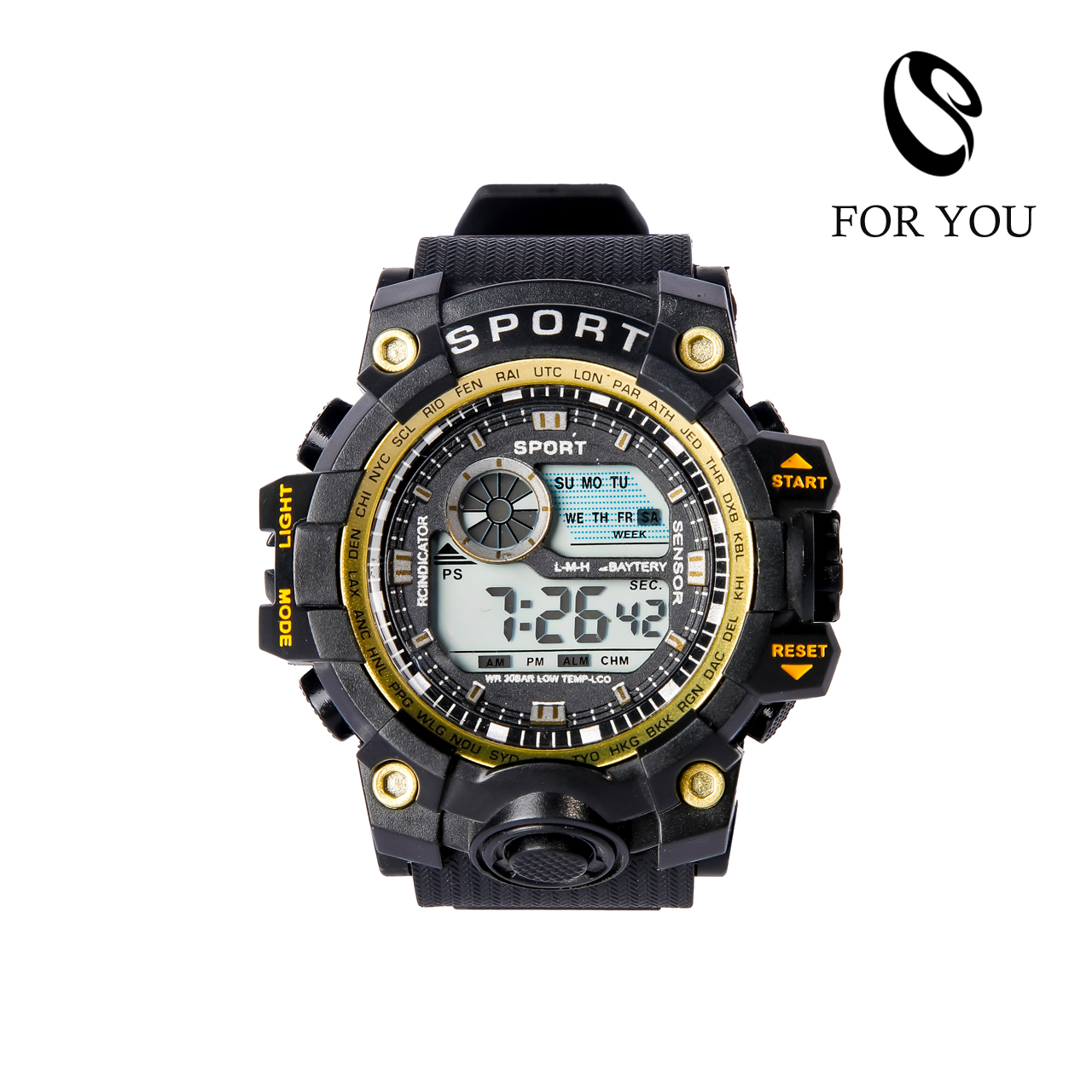 นาฬิกาสำหรับผู้ชาย นาฬิกากีฬา นาฬิกาอินเทรนด์ นาฬิกาลำลอง นาฬิกาเยาวชน ...