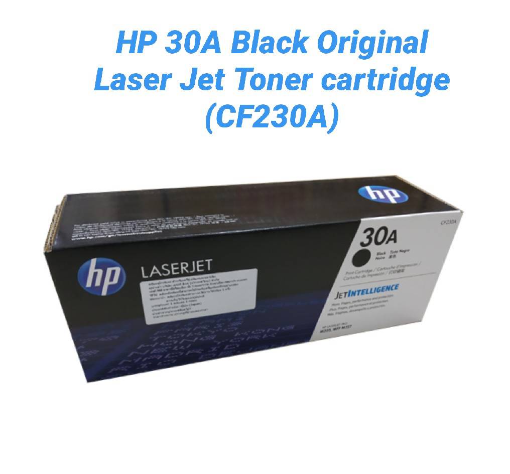 ถูกแท้จ้า 🔥Sale🔥 #ตลับหมึกเลเซอร์ HP 30A สีดำ (CF230A) | Lazada.co.th